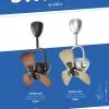 Alaska Swing 13" Corner Ceiling Fan - Regal Lighting